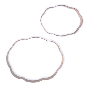 Cookie Cutter Plate - Steel Edge Set