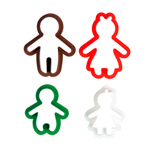 Gingerbread Family Cutter